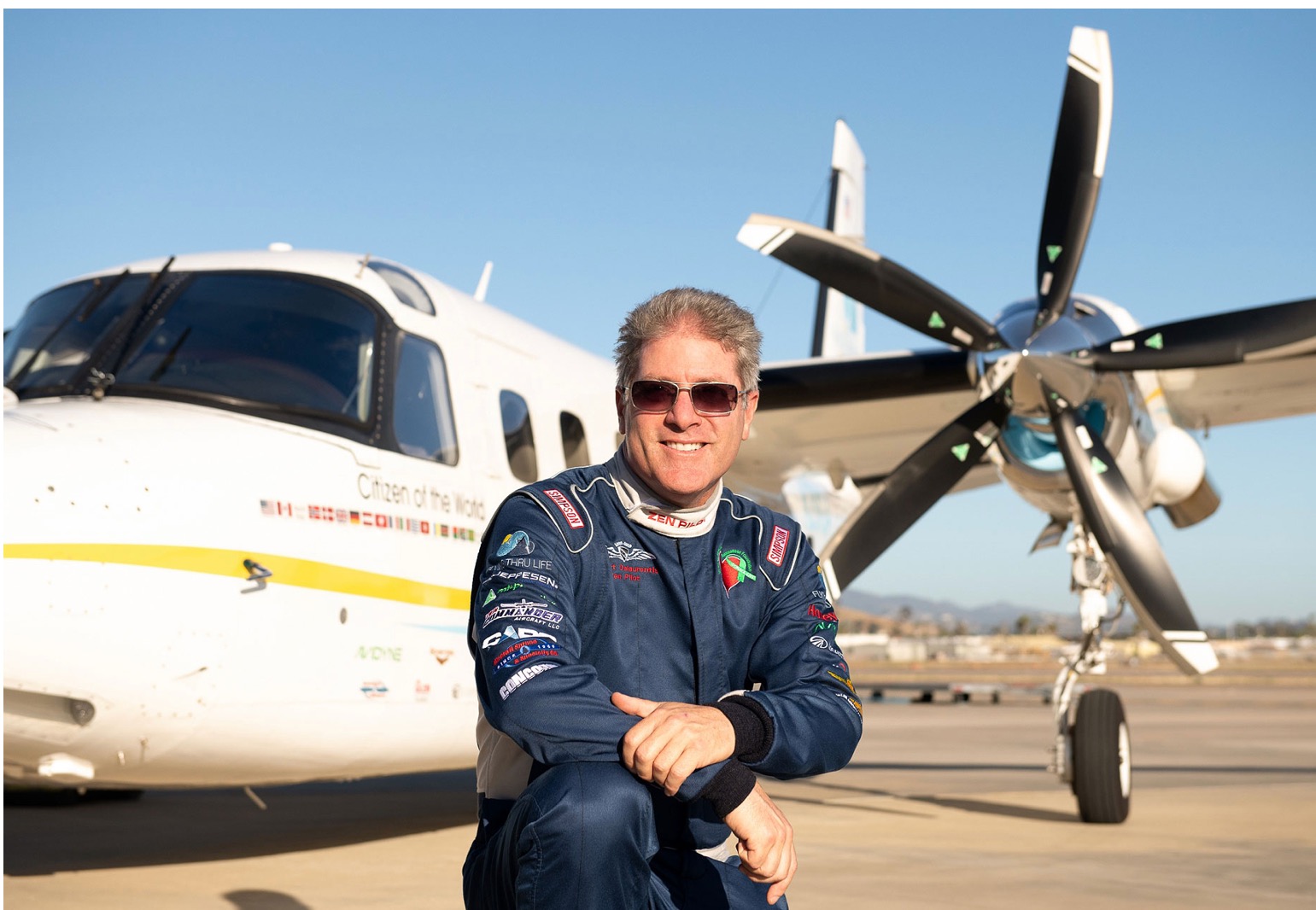ZEN PILOT ROBERT DE LAURENTIS: Flying around the World, followed by the ...